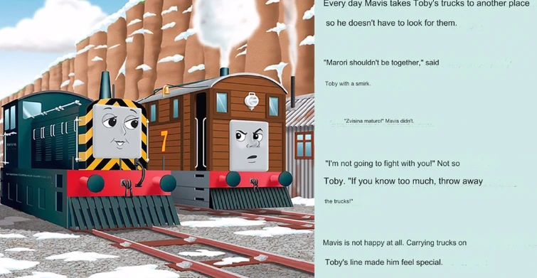 Mavis Story Library book but translated | Fandom