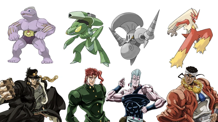 if jojo characters had pokemon instead of stands | Fandom