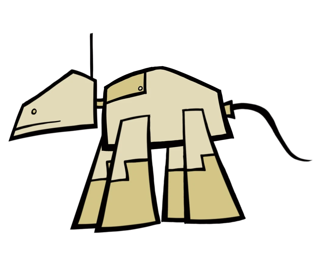 made this imperial walker looking thingy. | Fandom