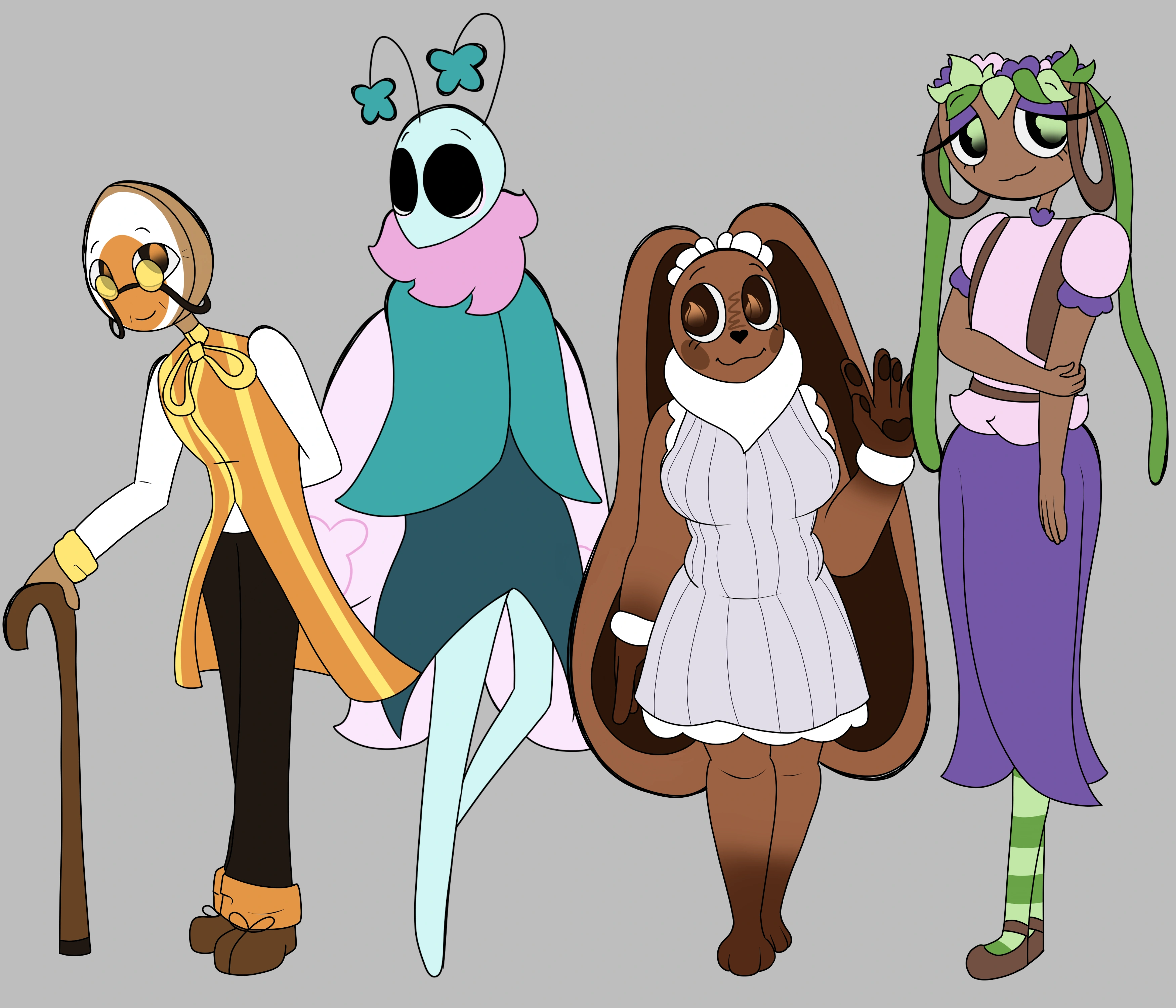 Idk, my own designs for the Easter toons | Fandom