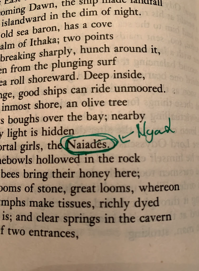 I guess Nyad is in Greek Mythology | Fandom