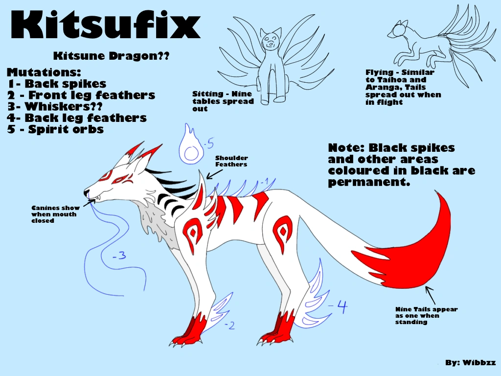 Kitsune Dragon Concept | Fandom