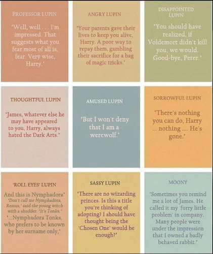 Remus Lupin quote collage | Fandom
