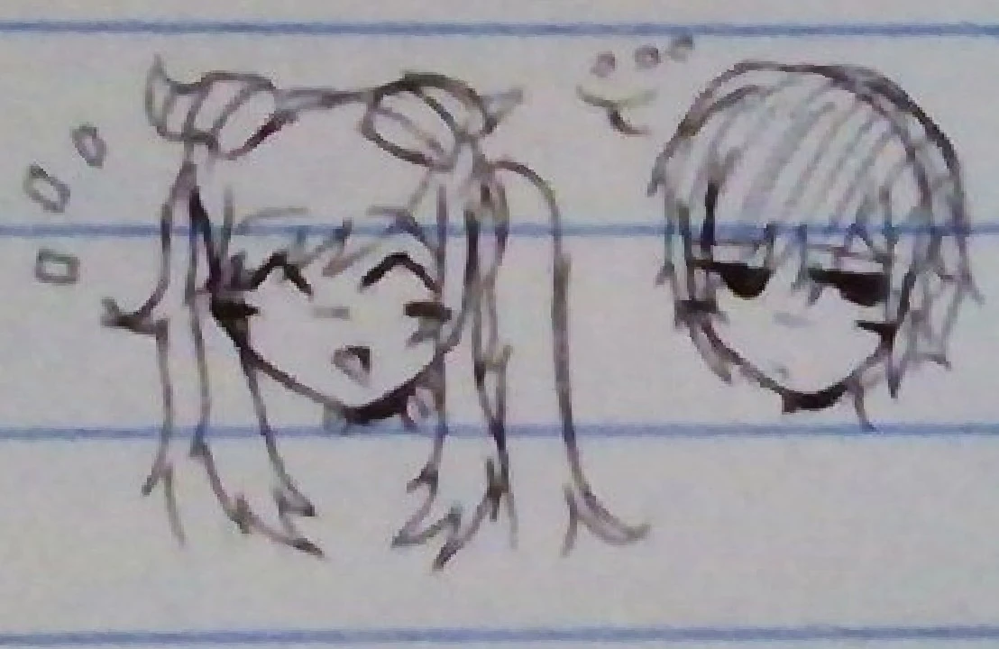 idk what to post, so I'm just gonna show off my shihosaki doodle from ...