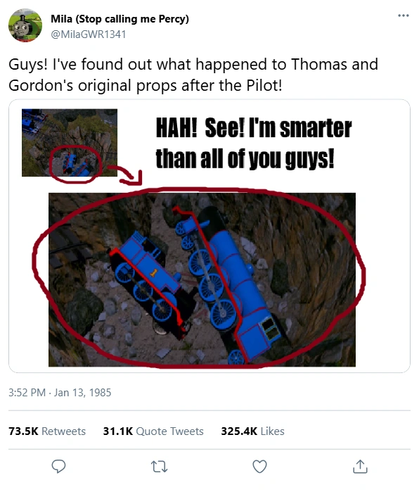 Making Unnesiscary Thomas Memes on Fake Twitter | Fandom