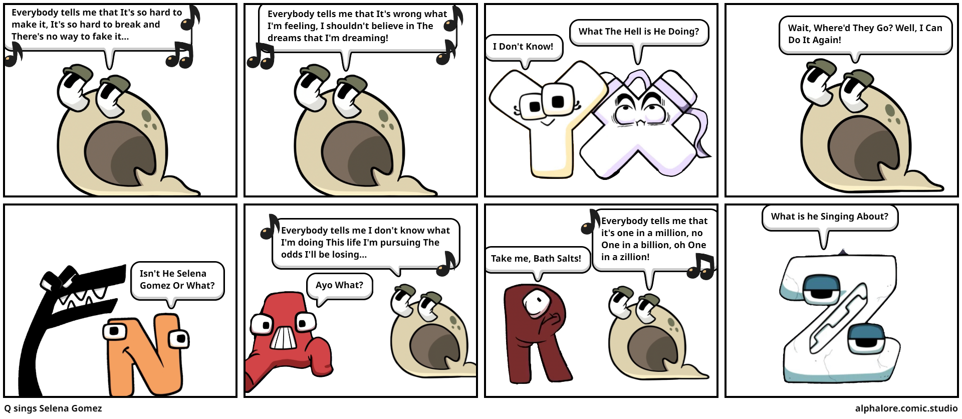 An Comic of Singing Letters 1 | Fandom