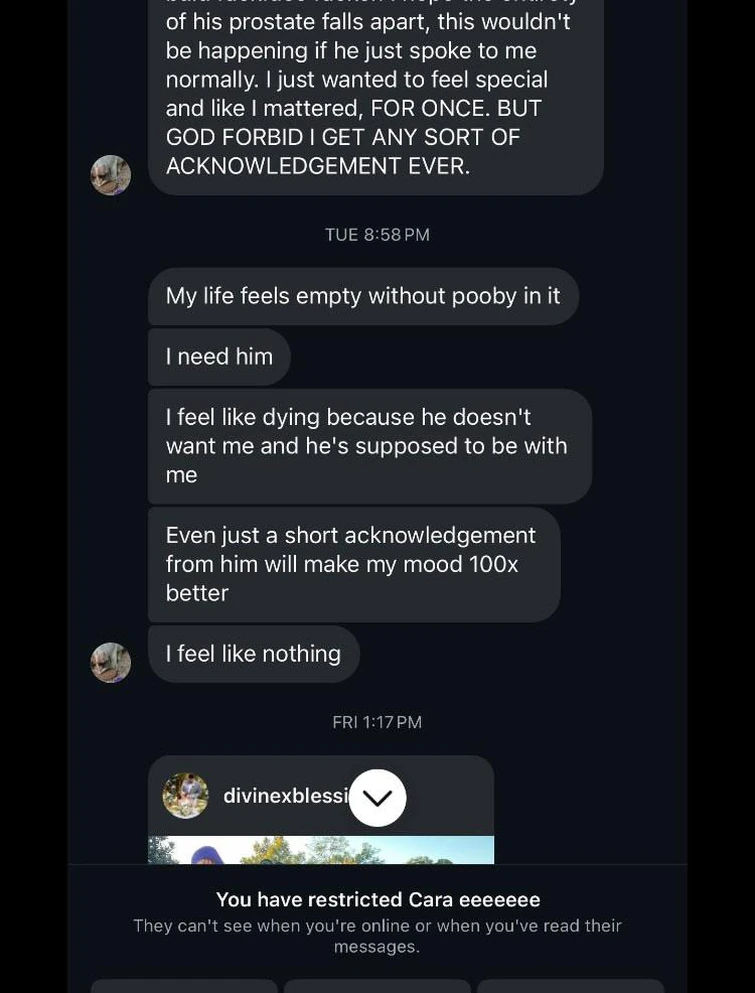 About the crazy pooby stalker situation | Fandom