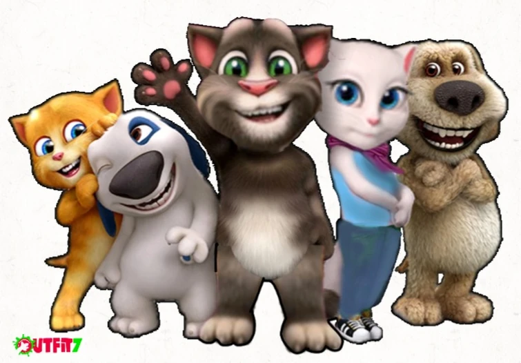 Talking Tom Pilot image but i edited It for become a Talking Tom And ...