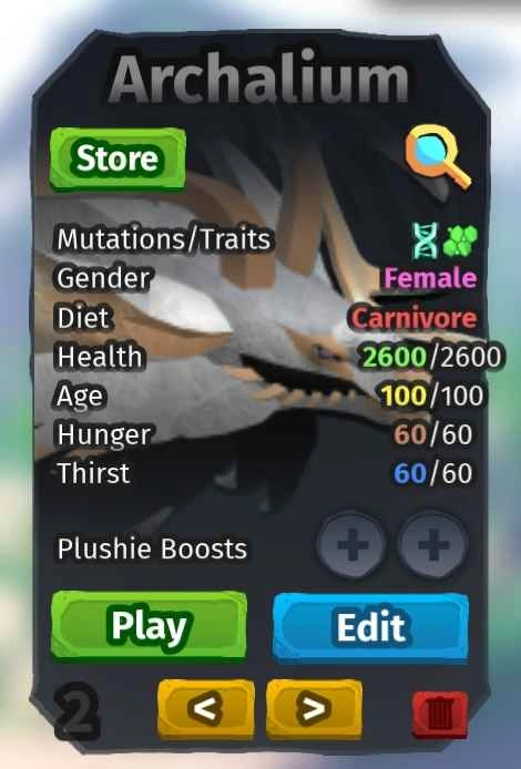 Seeing offers on female, Ghostly, health trait Archalium! | Fandom