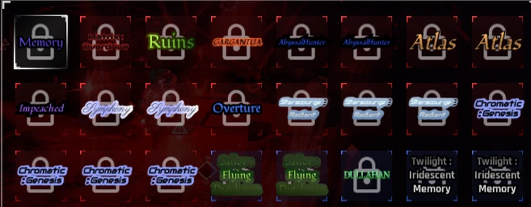 my very awesome aura inventory | Fandom