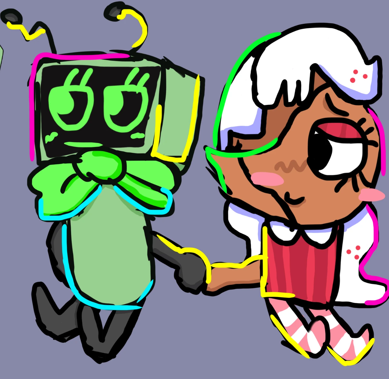 OK LOOK AT THIS DANDYS WORLD RAREPAIR I LOVE YURI WOW | Fandom