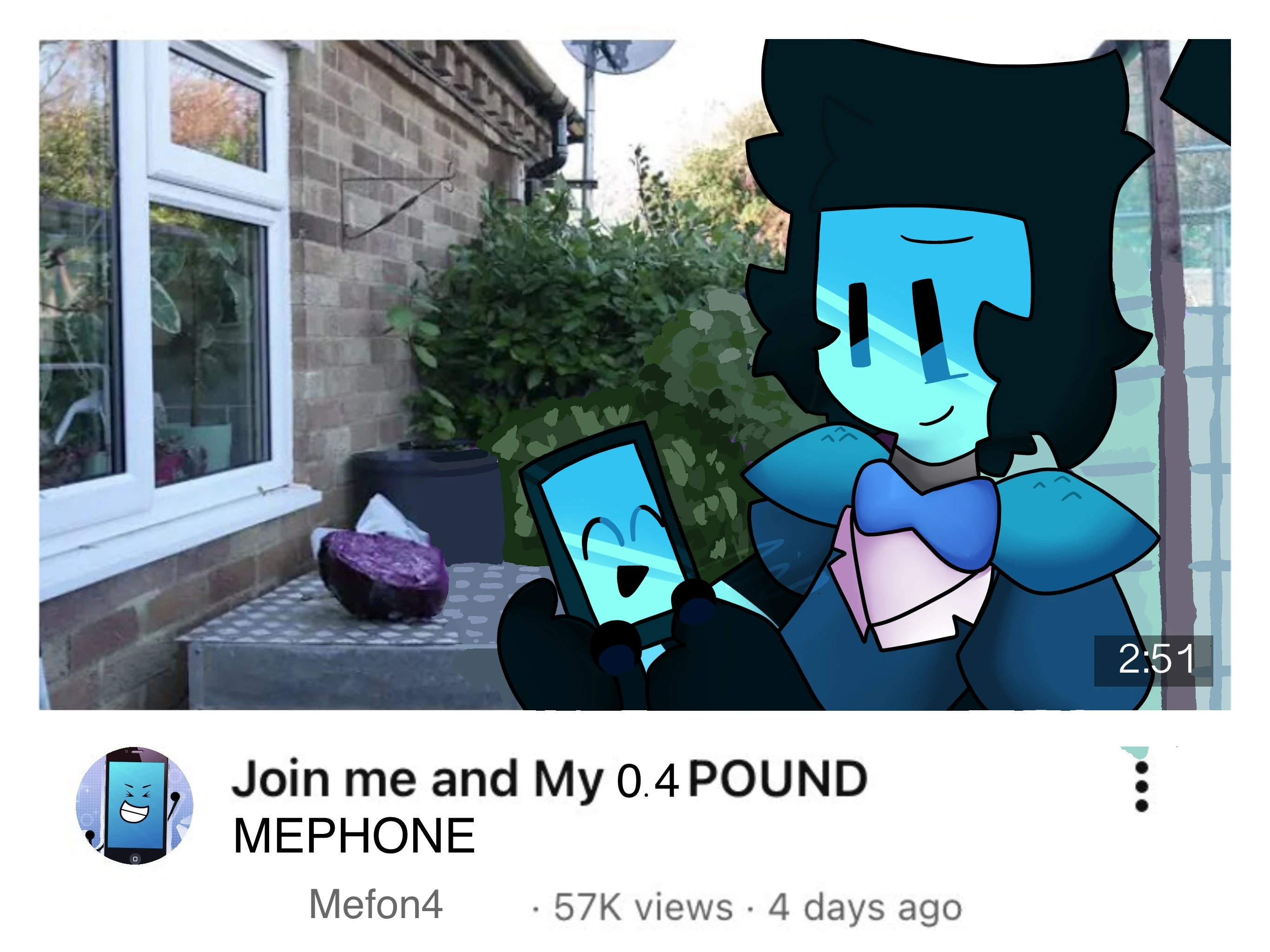 MePhone and his 0.4 pound mephone | Fandom