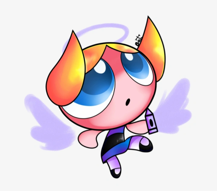 Bubbles as the Angel. | Fandom