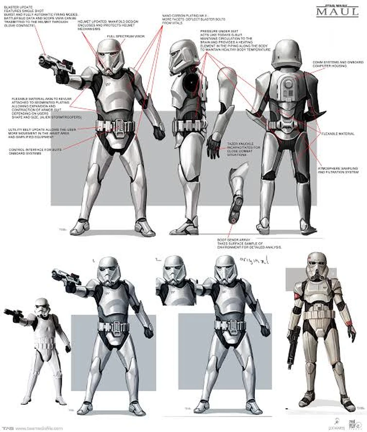 are the variants of TIEs and stormtroopers is unlimited? | Fandom