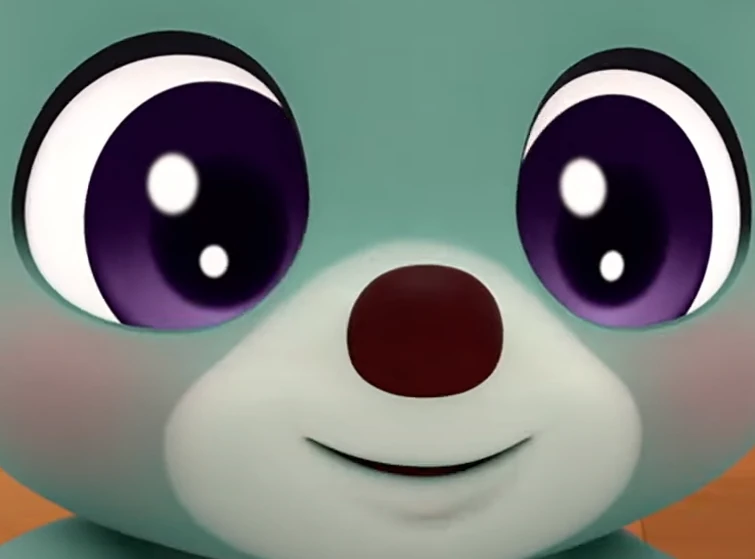 "lanny with a realistic connected line on his mouth never existed, it ...
