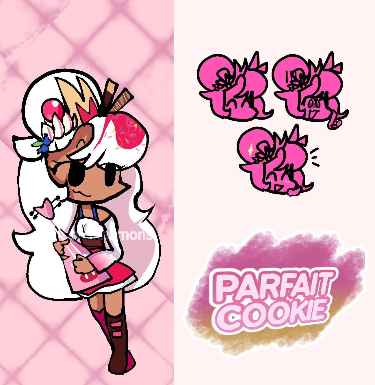 Parfait cookie in fnf (art by me) | Fandom