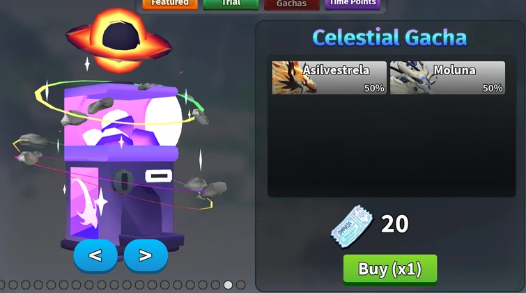 Celestial gacha price reveal | Fandom