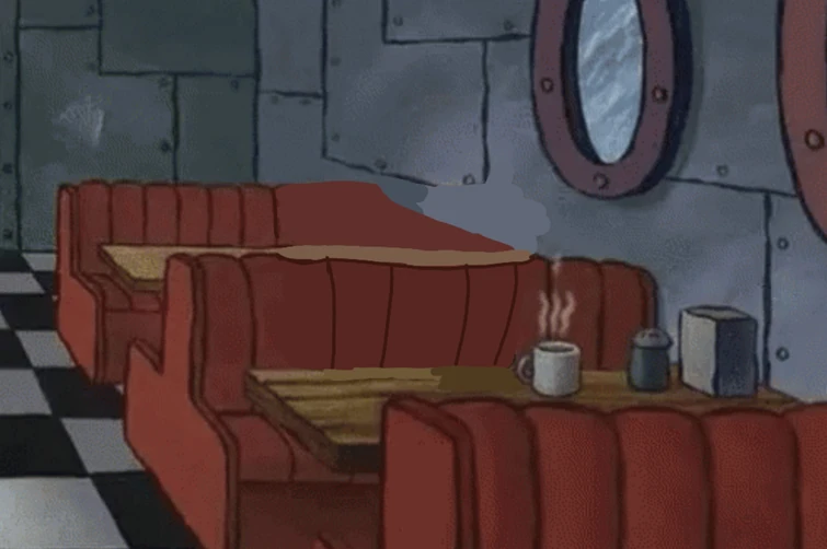 Spongebob coffee meme blank | Fandom