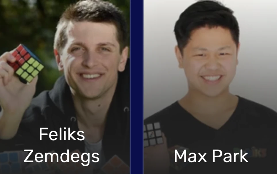 why do these two both have rubiks cubes in their photo im actually ...