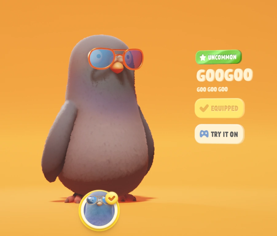 Does anybody has an avatar icon of Googoo the pigeon | Fandom