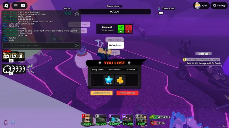 Duo Hidden Wave Fail (78k HP) 💔 | TDS Hidden Wave | Fandom