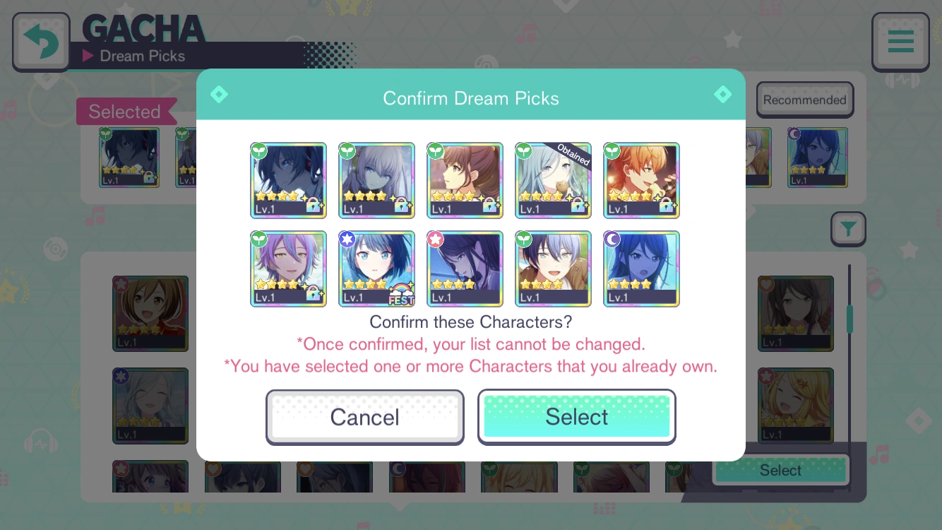 What do you guys put in your dream picks | Fandom