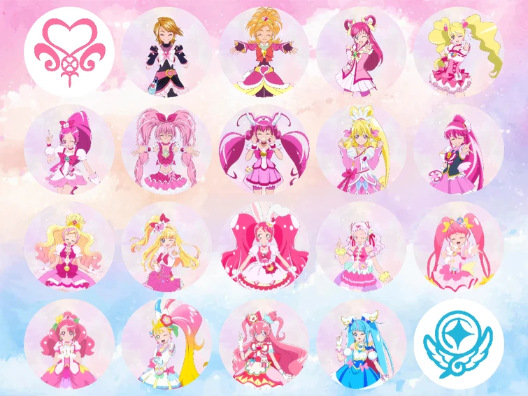 Collage for Pretty Cure's 20th Anniversary | Fandom