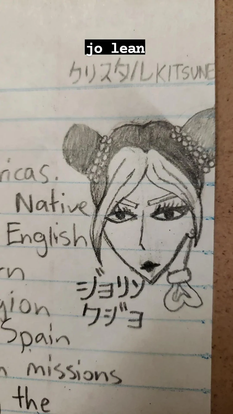JoJo dinglers on my English work >:) | Fandom