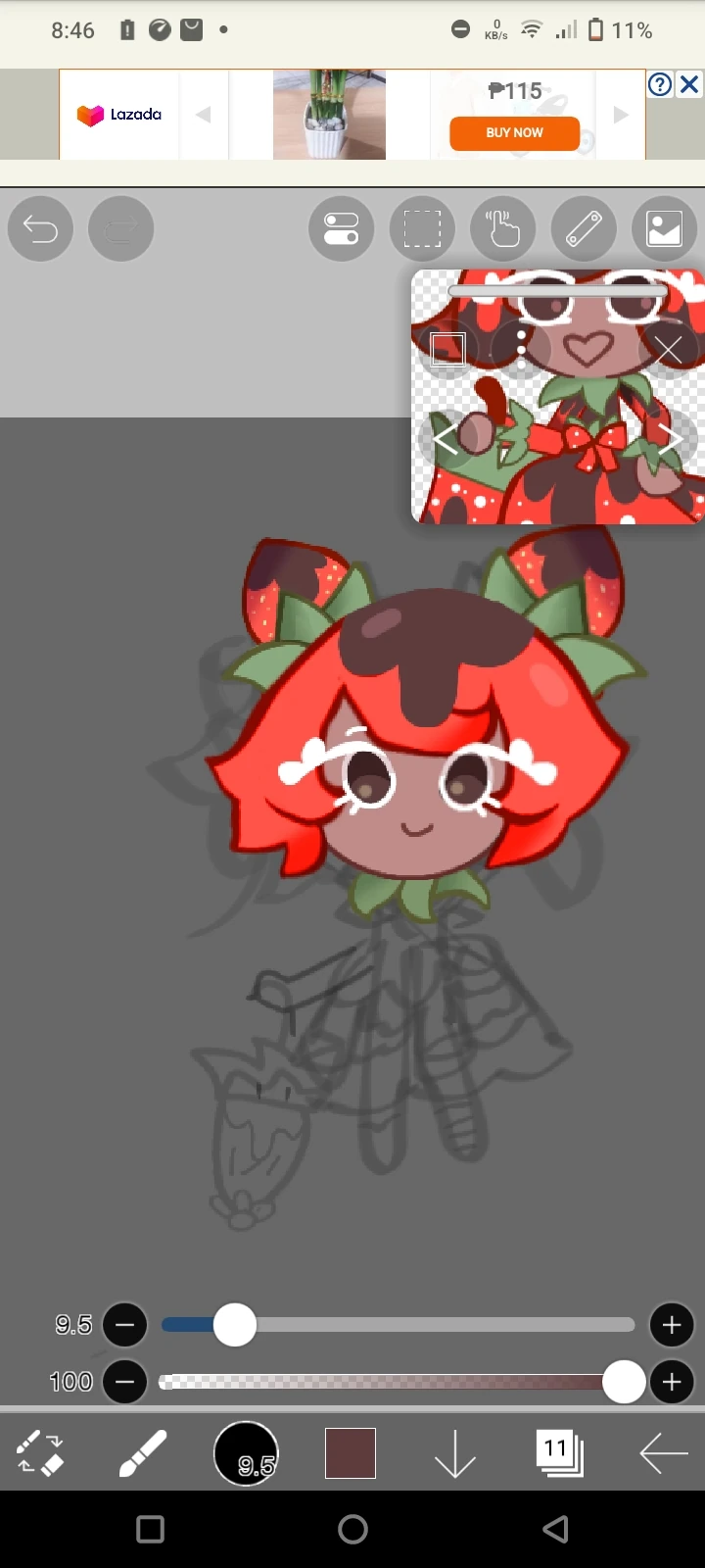 strawberry choco redesign comin up! | Fandom