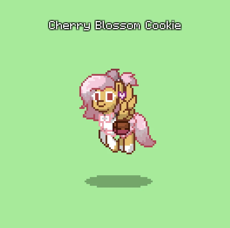 Made Cherry Blossom Cookie in Pony Town | Fandom