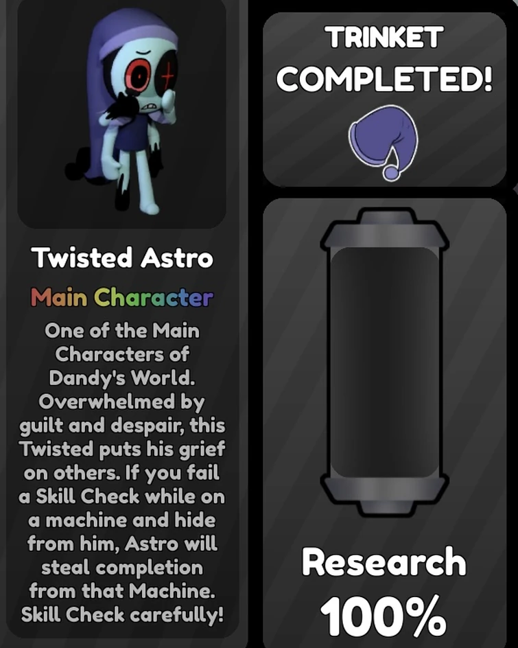 The Trinket’s Info, The Night Cap! (click/tap on the image to view it ...