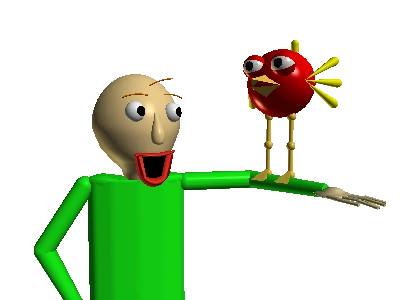 baldi with robin | Fandom