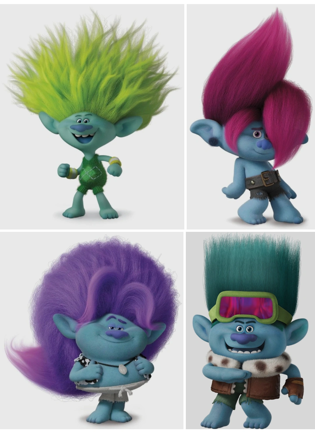 the Small Dolls from wave 2 of Trolls Band Together by Mattel are: | Fandom