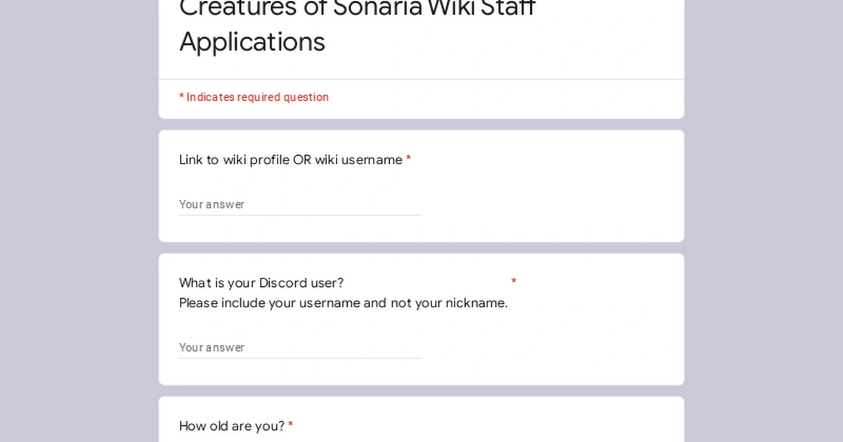 (CLOSED) Wiki Moderator Applications | Fandom