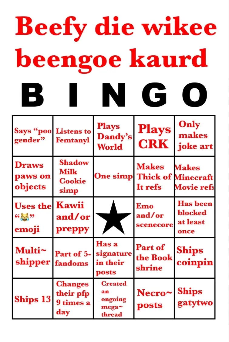 🌀💠 bfdi wiki bingo card | Fandom