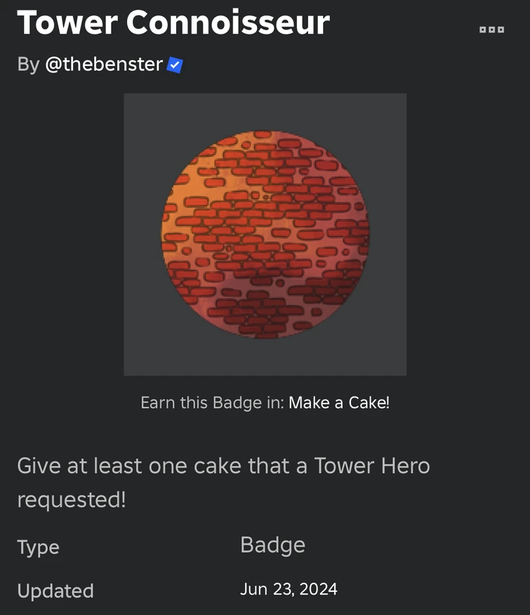 MAKE A CAKE BADGES LEAK! | Fandom