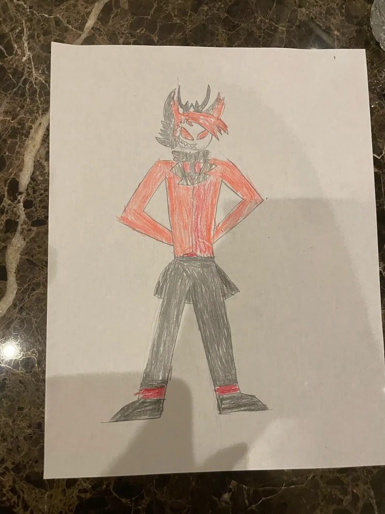 I made my own Alastor design! (Kind of) | Fandom