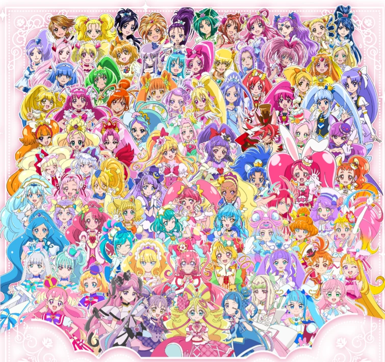 Toei Official Pretty Cure All Stars 87 Warriors Image. +Pretty Cure ...