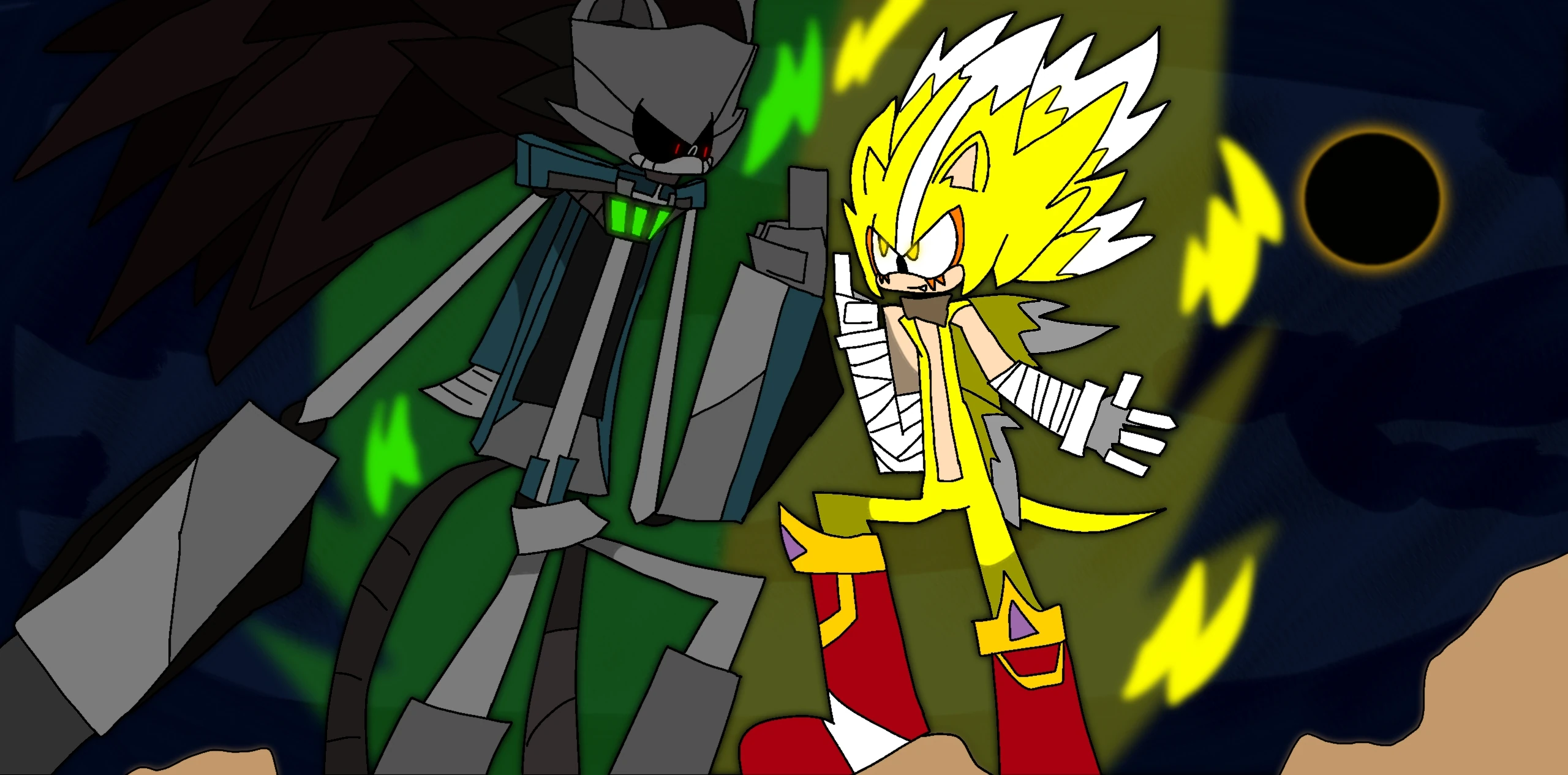Super Sonic 5 vs Maximum Powered MSMK2 | Fandom