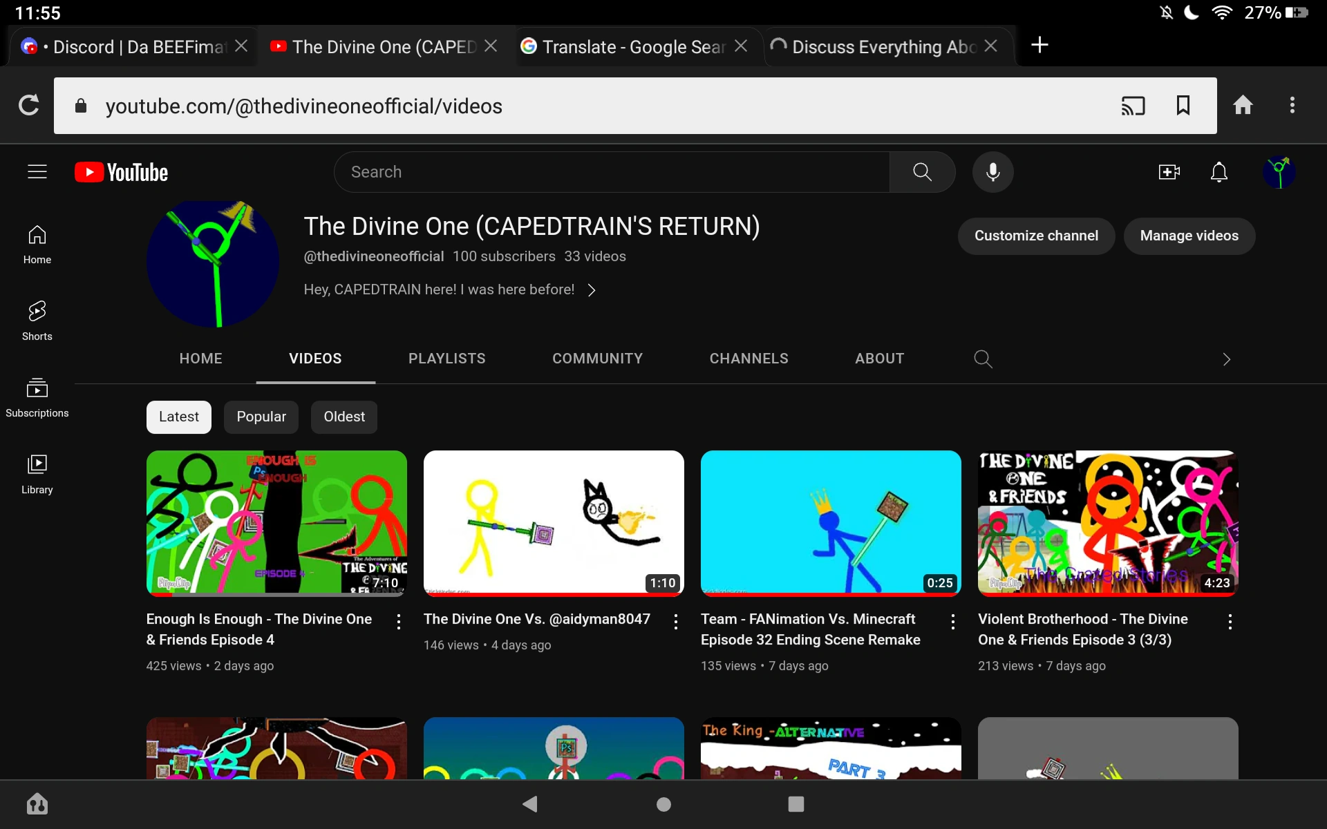 OMG 100 SUBS | Fandom