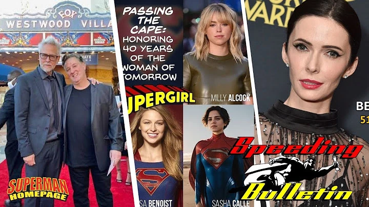 Helen Slater Welcomes Milly Alcock to the Supergirl Family - Speeding ...