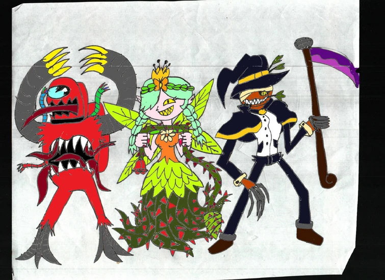 Zardy, Flortensia and Astro (Power Players OCs) | Fandom