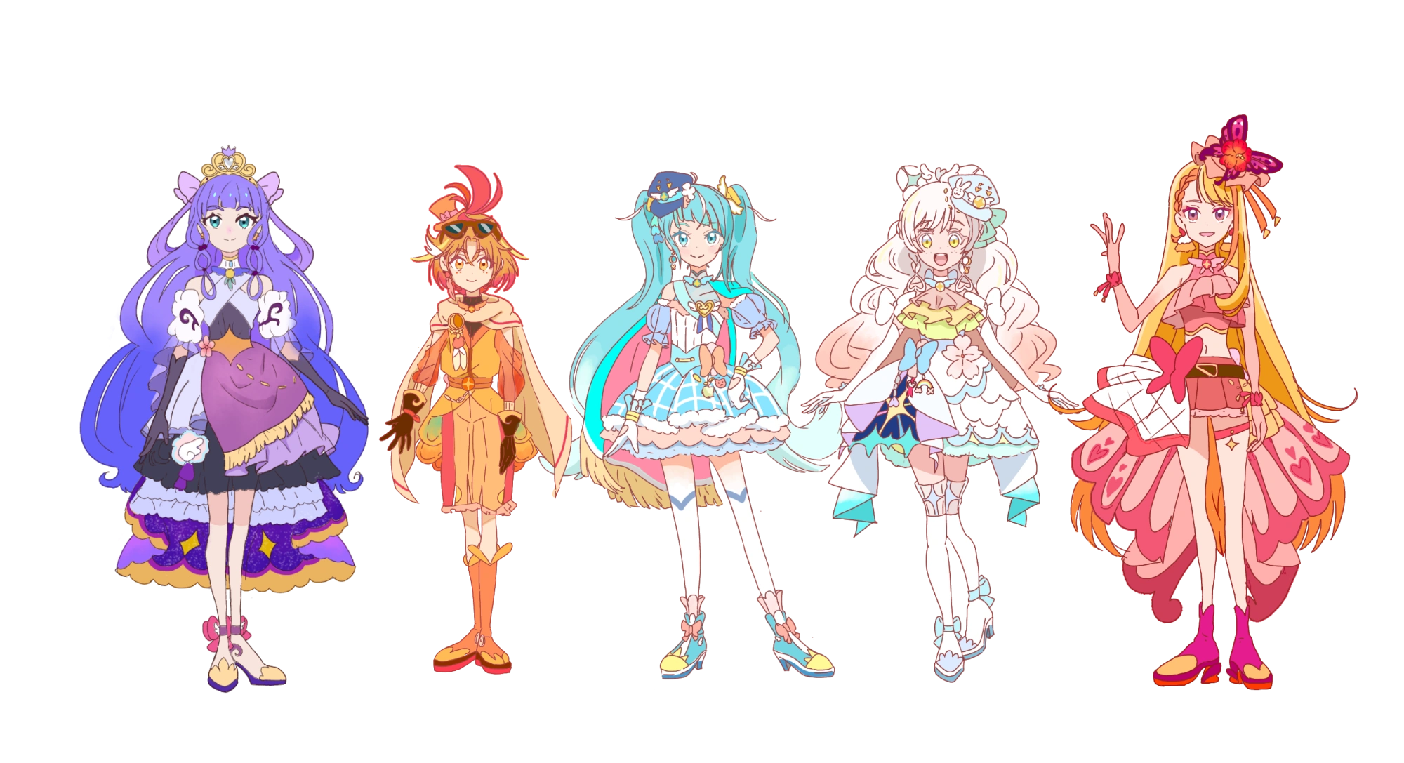 HIROGARU SKY PRECURE redesigns and why I changed them.. | Fandom