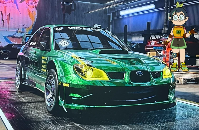 Here’s my NFS Project for Willow. Her car is an 800hp Subaru Impreza ...