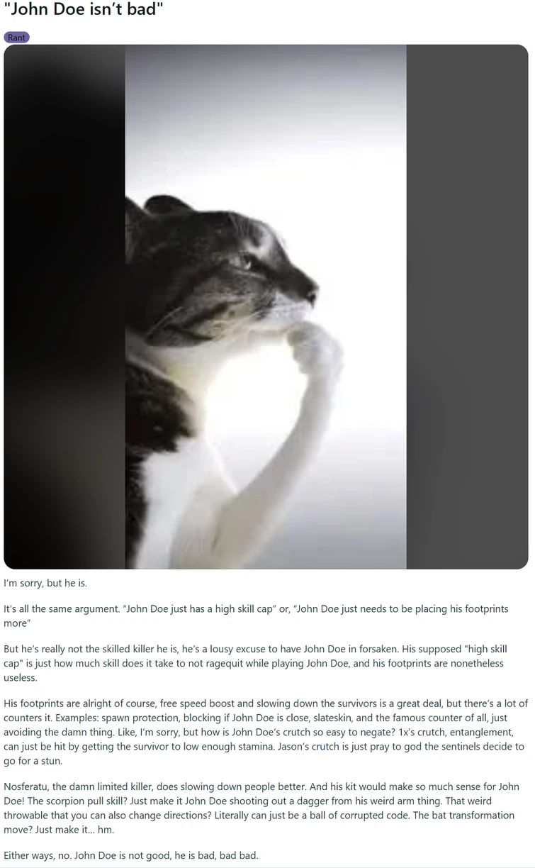 funni forsaken thing (excuse my bad grammar i literally used their exact format) | Fandom