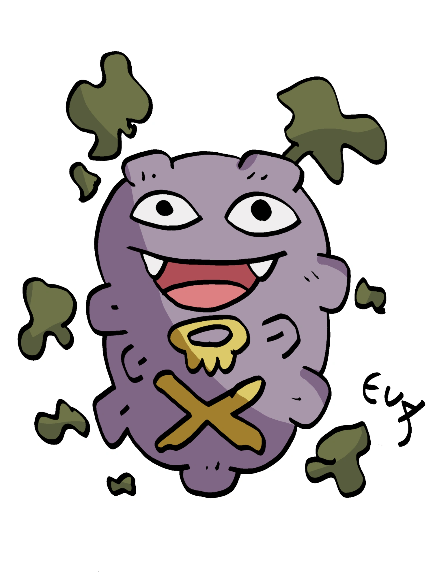My drawing of Koffing | Fandom