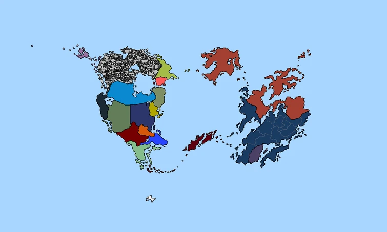 Possibly Lore-Accurate map of the year 2000 (Updated) | Fandom