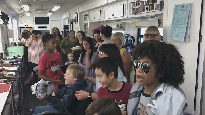 Netflix We Can Be Heroes On Set | Heroics Singing Song | Fandom