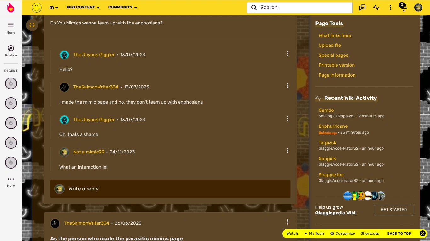both of the villains appearing in My message wall? | Fandom