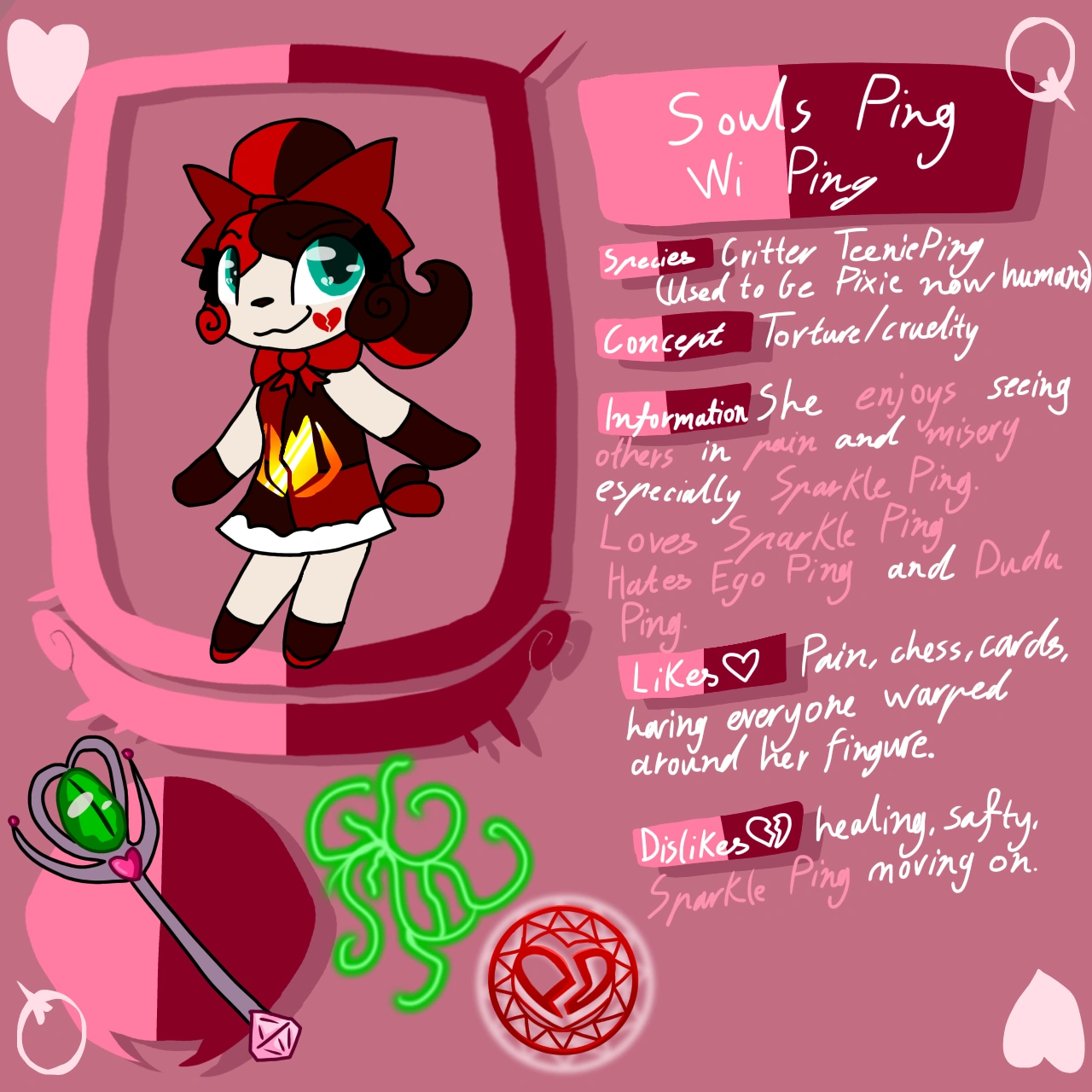 It’s her...♦️♠️♥️♣️...It’s Souls Ping! 💔🃏🧚‍♀️ | Fandom
